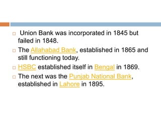Evolution of indian banking system | PPTX