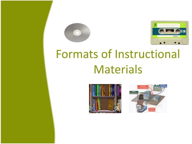 Evolution of instructional materials design | PPT