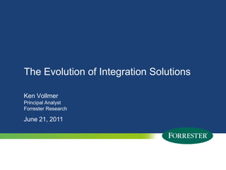 The Evolution of Integration | PPTX