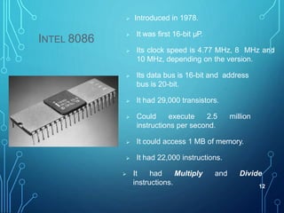 Evolution of intel 4004 to i9.pptx