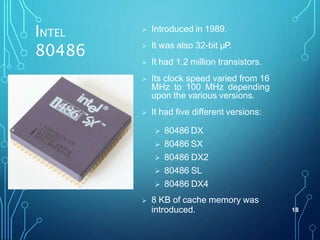 Evolution of intel 4004 to i9.pptx