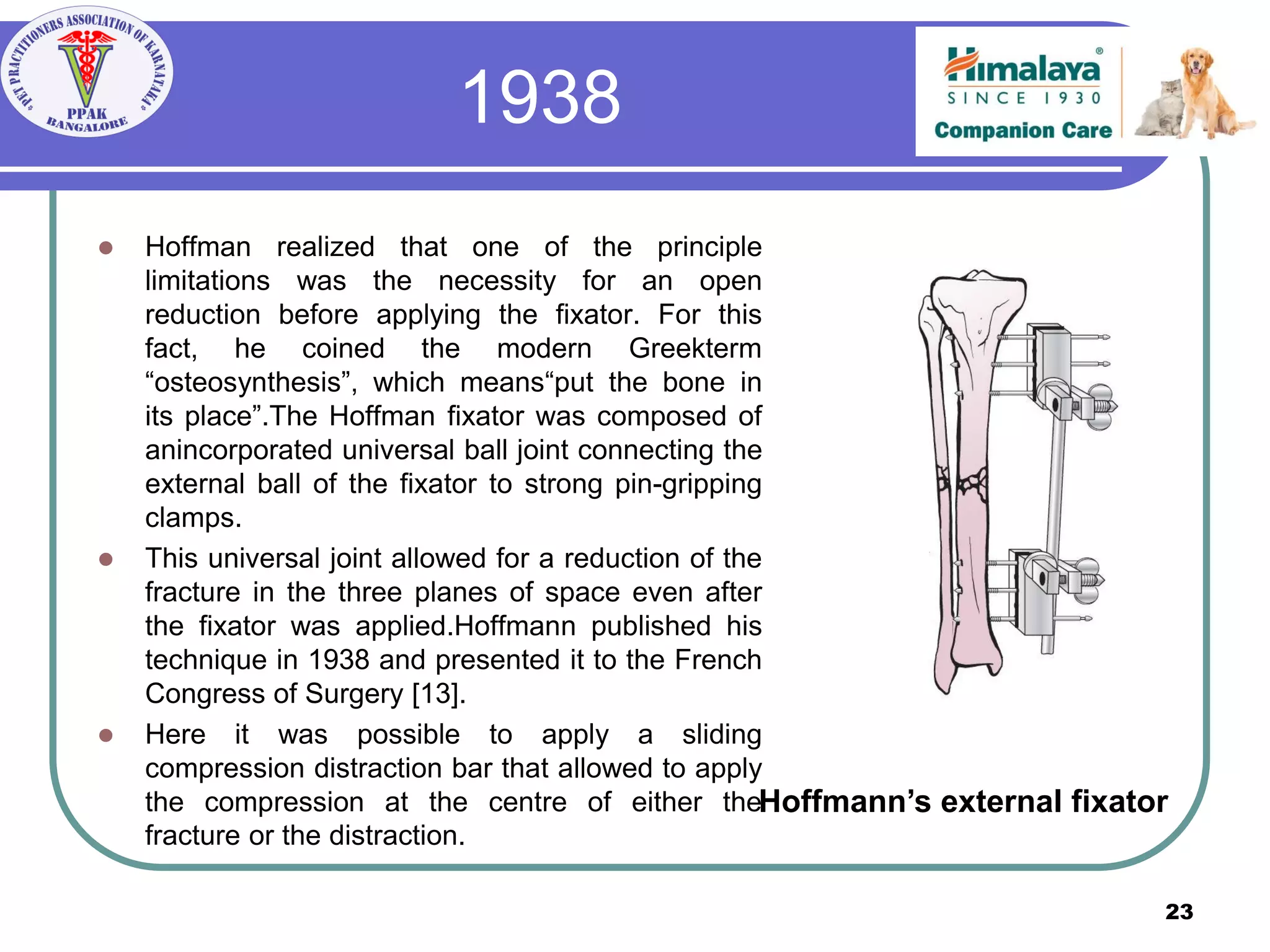 Evolution of internal fixation ravi raidurg. | PDF
