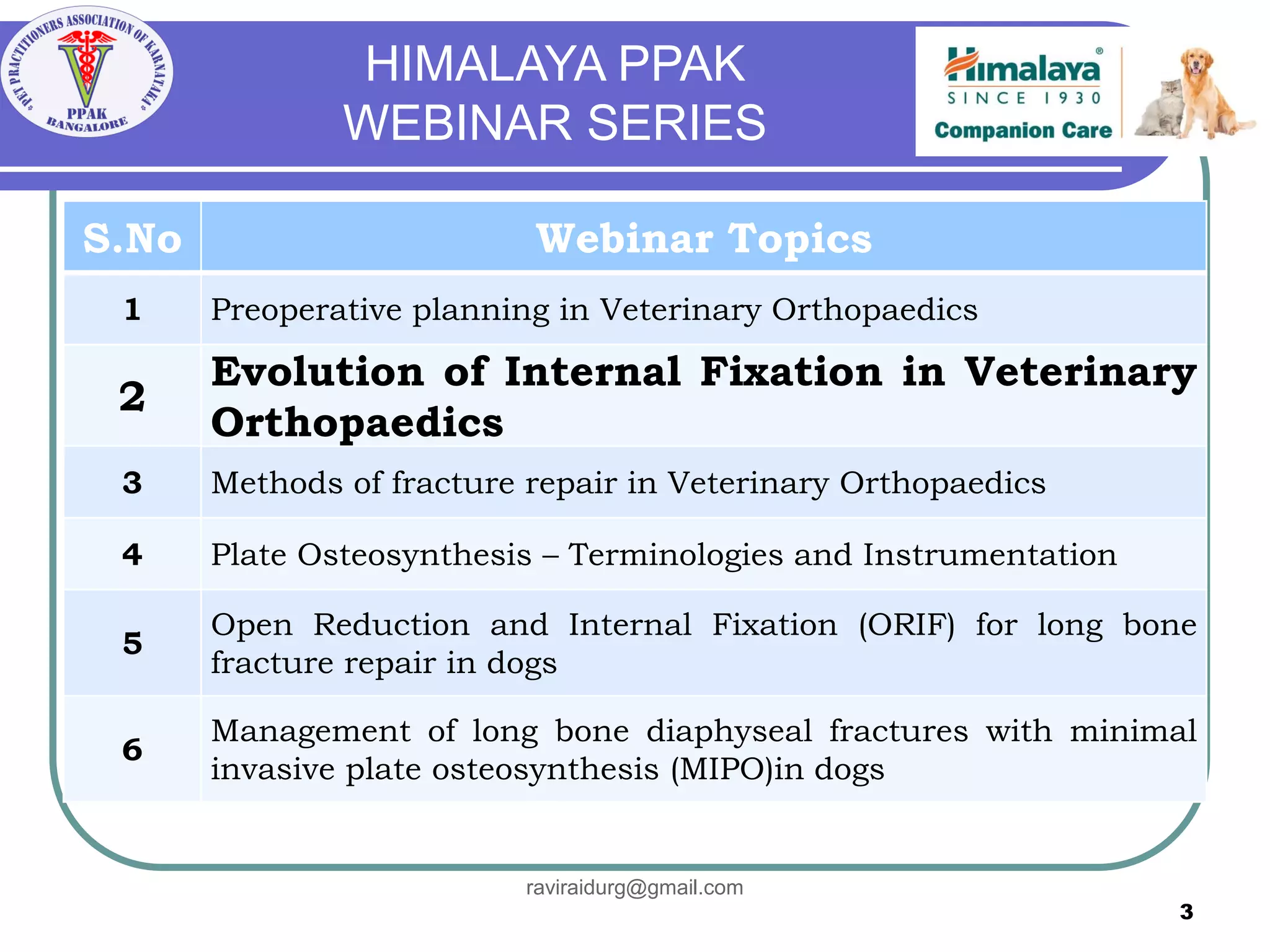 Evolution of internal fixation ravi raidurg. | PDF