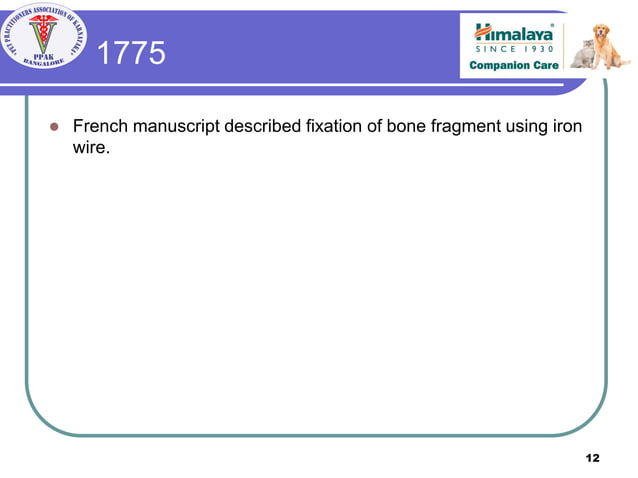 Evolution of internal fixation ravi raidurg. | PDF