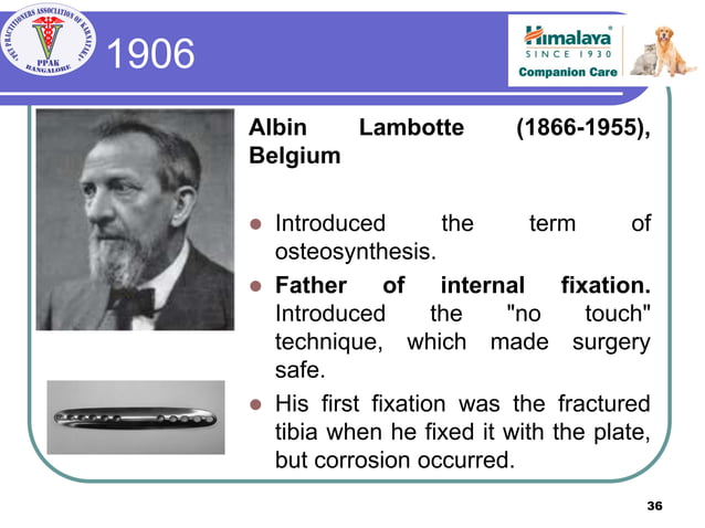 Evolution of internal fixation ravi raidurg. | PDF