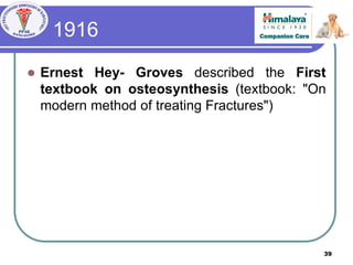 Evolution of internal fixation ravi raidurg. | PDF