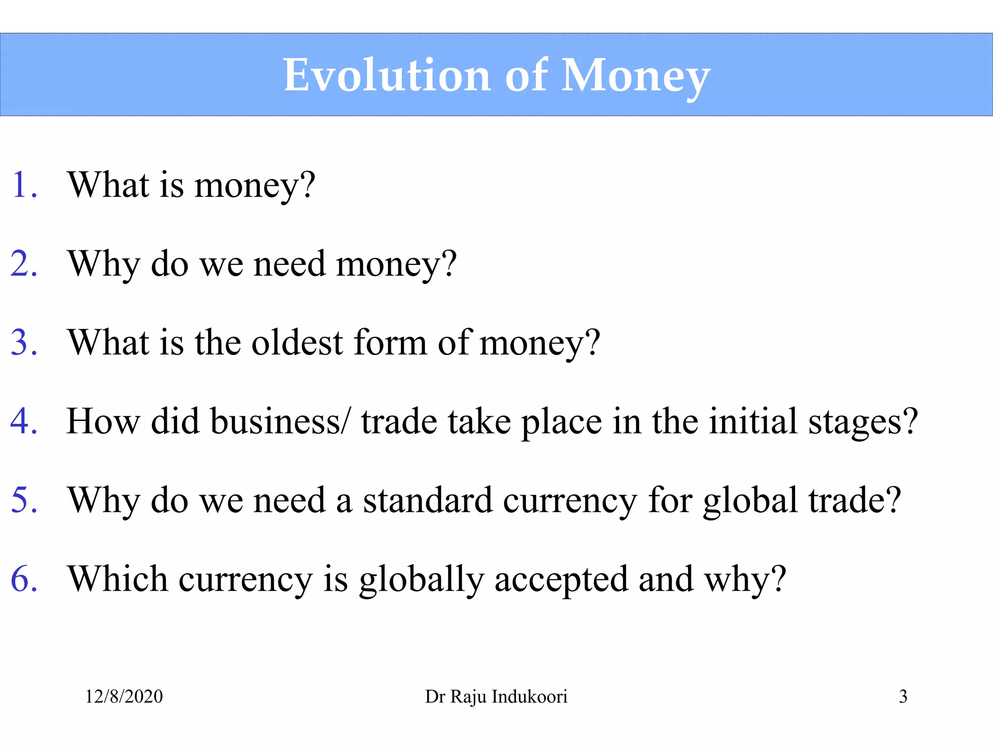 Evolution of international monetary system | PPT