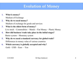 Evolution of international monetary system | PPT