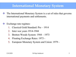 Evolution of international monetary system | PPT