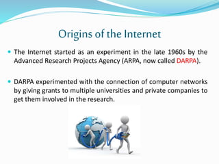 Evolution of internet | PPTX