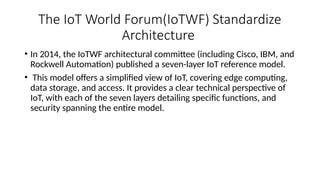 Evolution of IoT with the sir of gujarat university | PPTX
