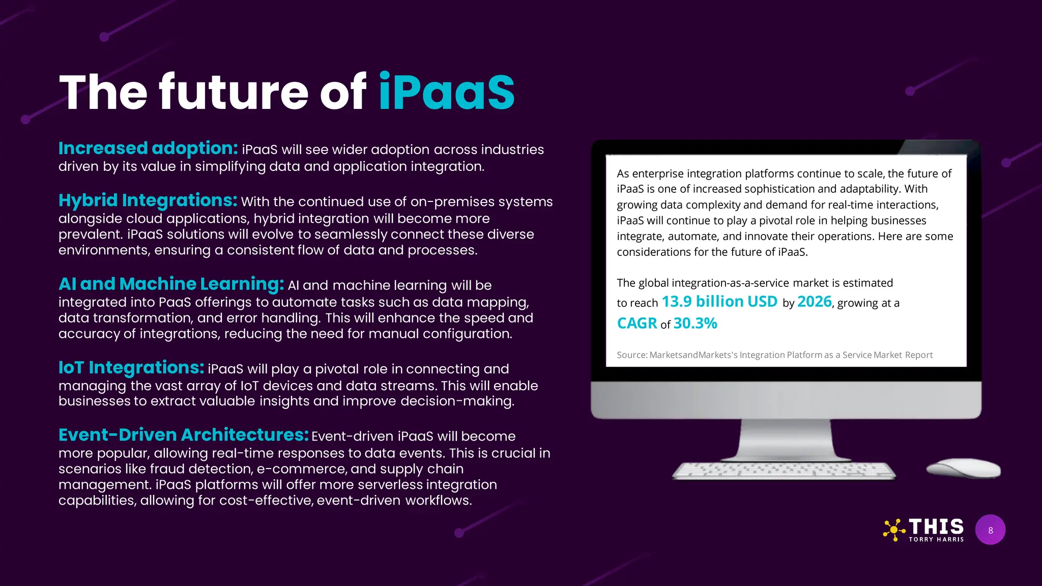 Evolution of iPaaS - simplify IT workloads to provide a unified view of data and applications ...