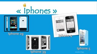 Evolution of iPhone (ppt) | PPT