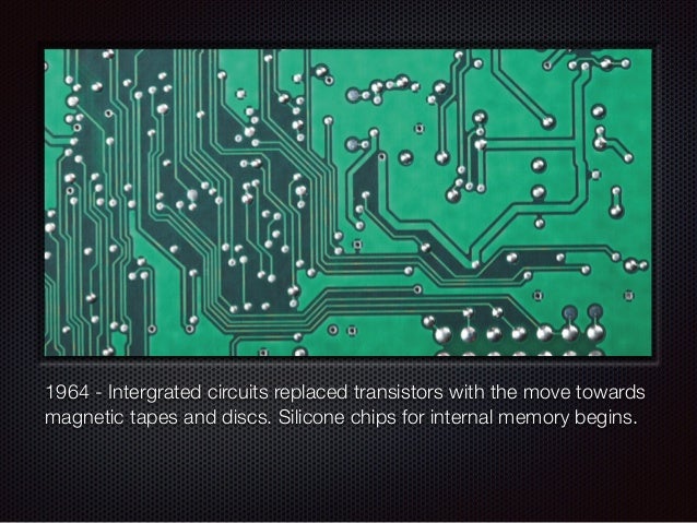 Key steps in the evolution of information technology