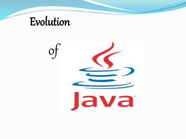 Evolution of java By Abbas khan | PPTX