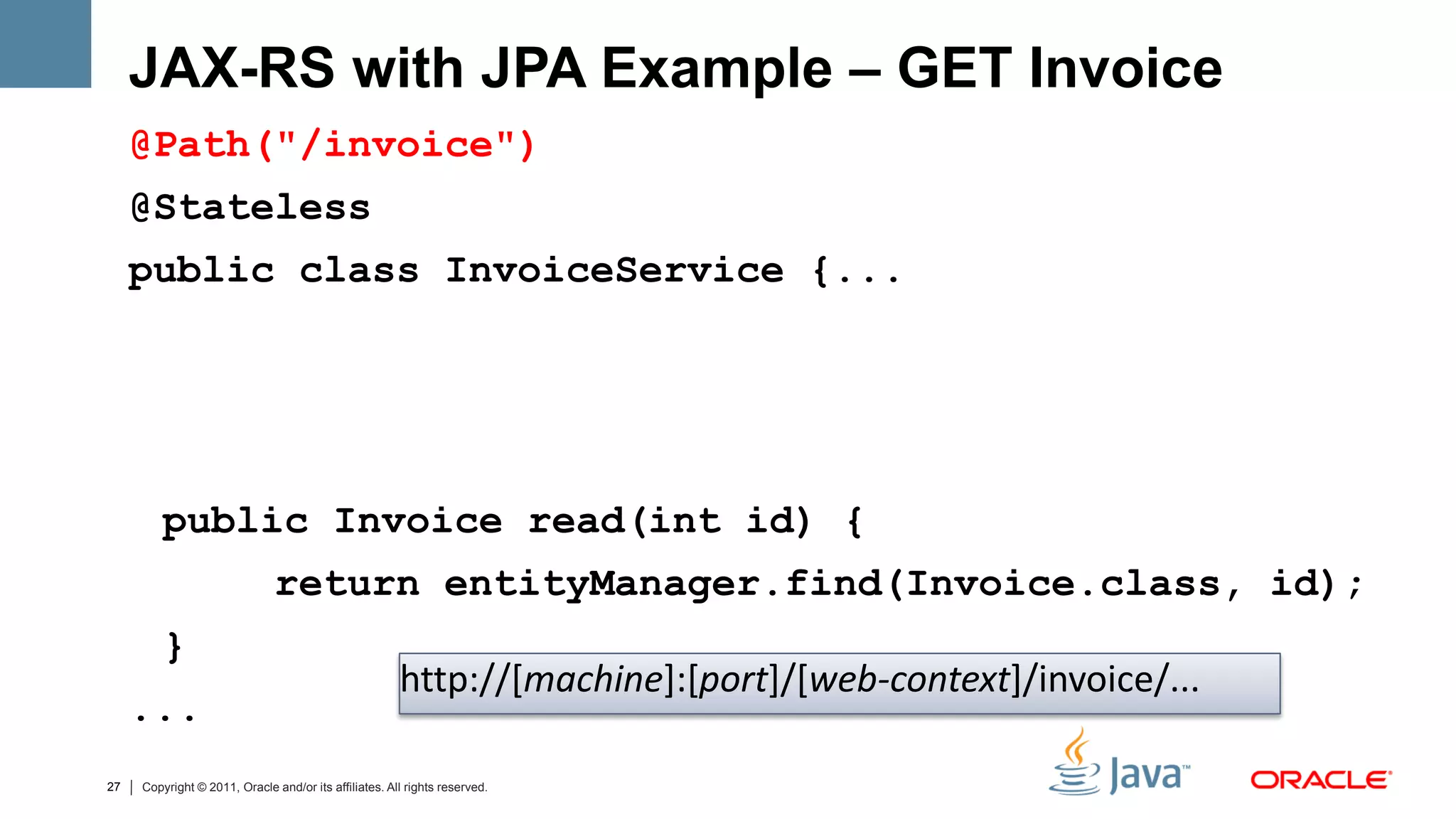 The Evolution of Java Persistence in EclipseLink: Shaun Smith | PPT