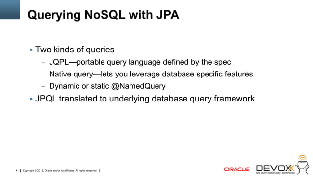 The Evolution of Java Persistence | PPTX