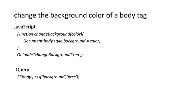 Evolution of java script libraries | PPT
