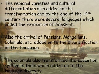 Evolution of languages | PPTX