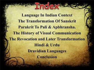 Evolution of languages | PPTX