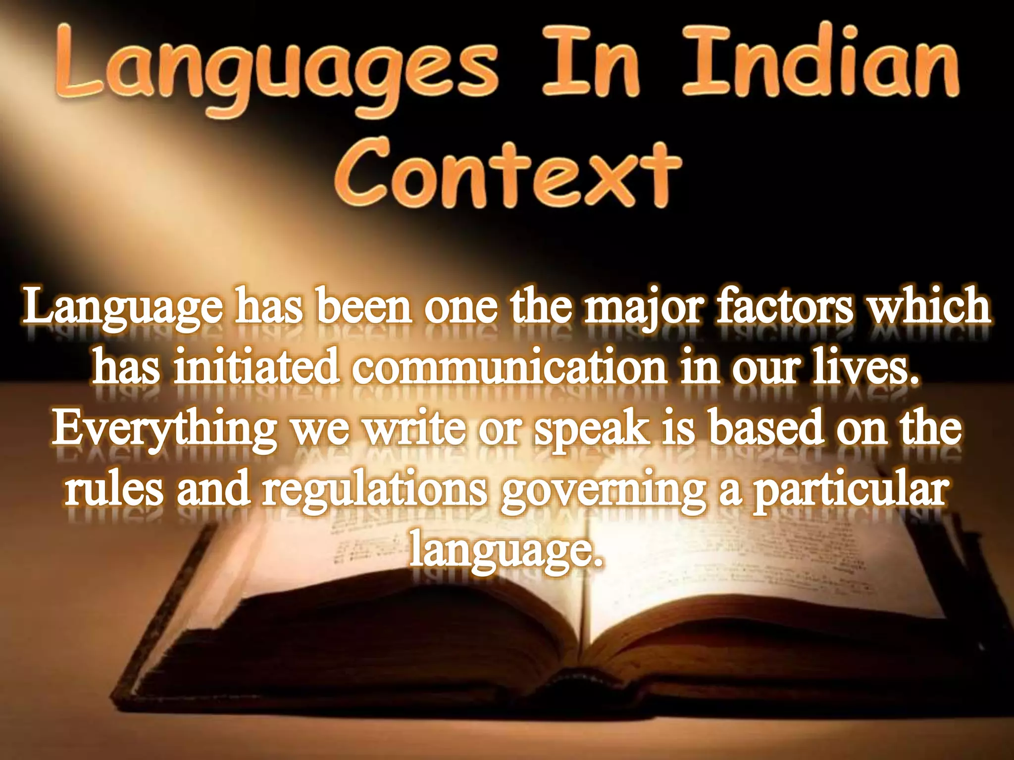 Evolution of languages | PPT