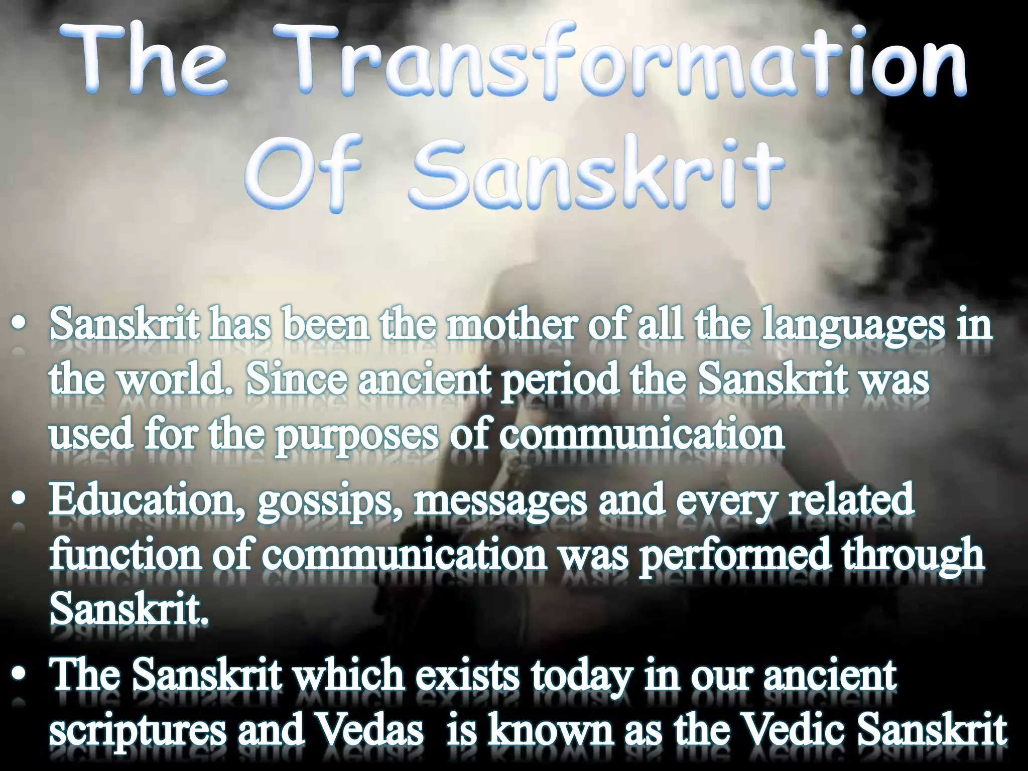 Evolution of languages | PPTX