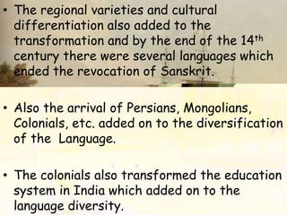 Evolution of languages | PPT