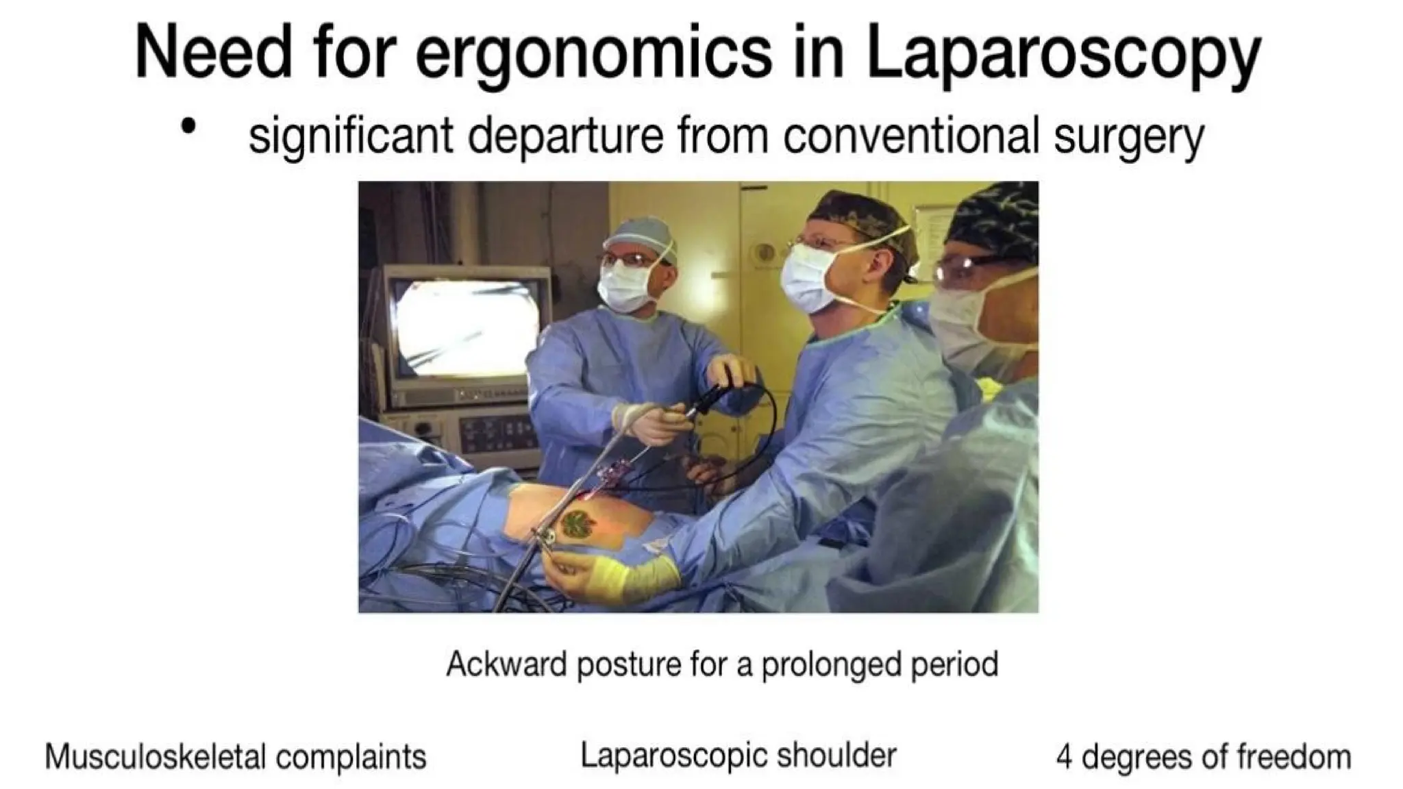 EVOLUTION OF LAPAROSCOPY & Ergonomics in laparoscopy.pptx