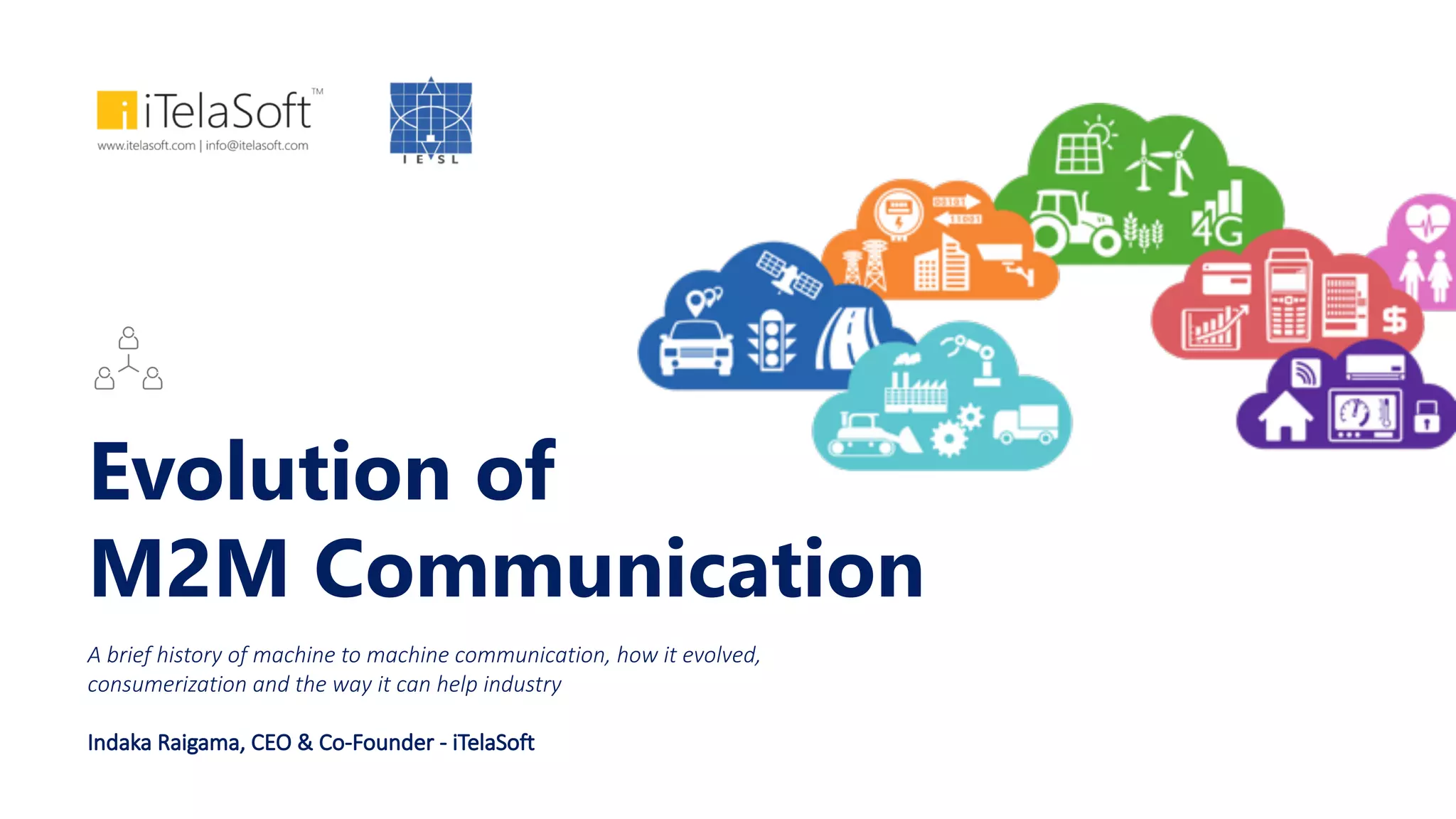 Evolution of M2M Communication | PDF | Internet of Things | Internet