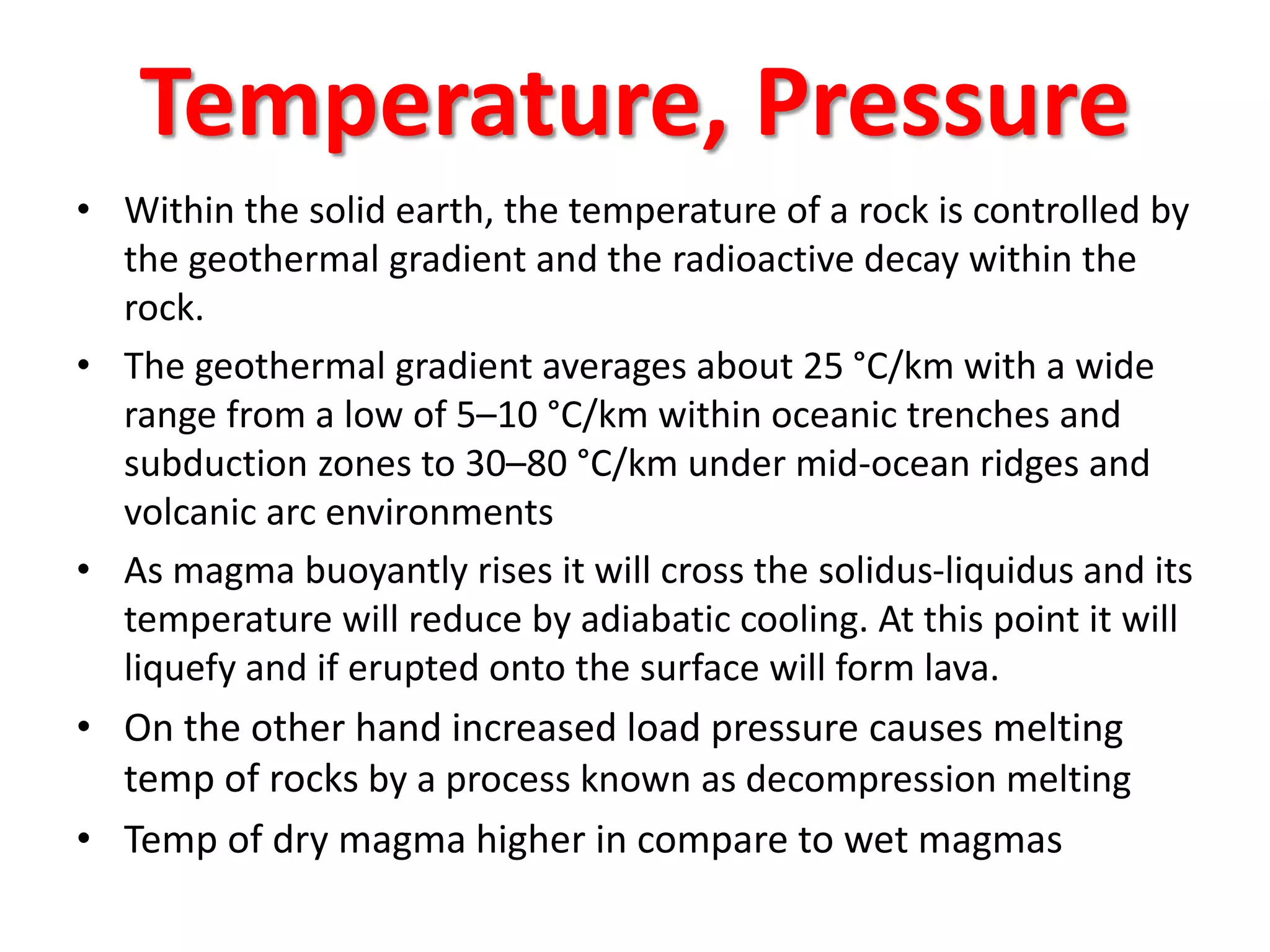 Evolution of magma | PPTX