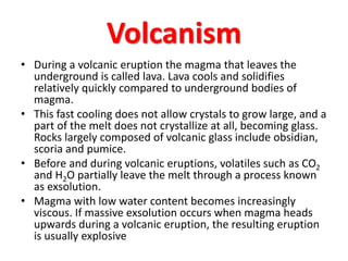 Evolution of magma | PPTX