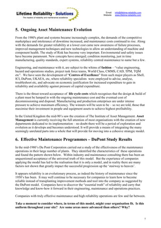 Evolution of maintenance_practices | PDF | Business | Business and Finance