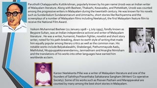 Evolution of Malayalam literature | PPTX