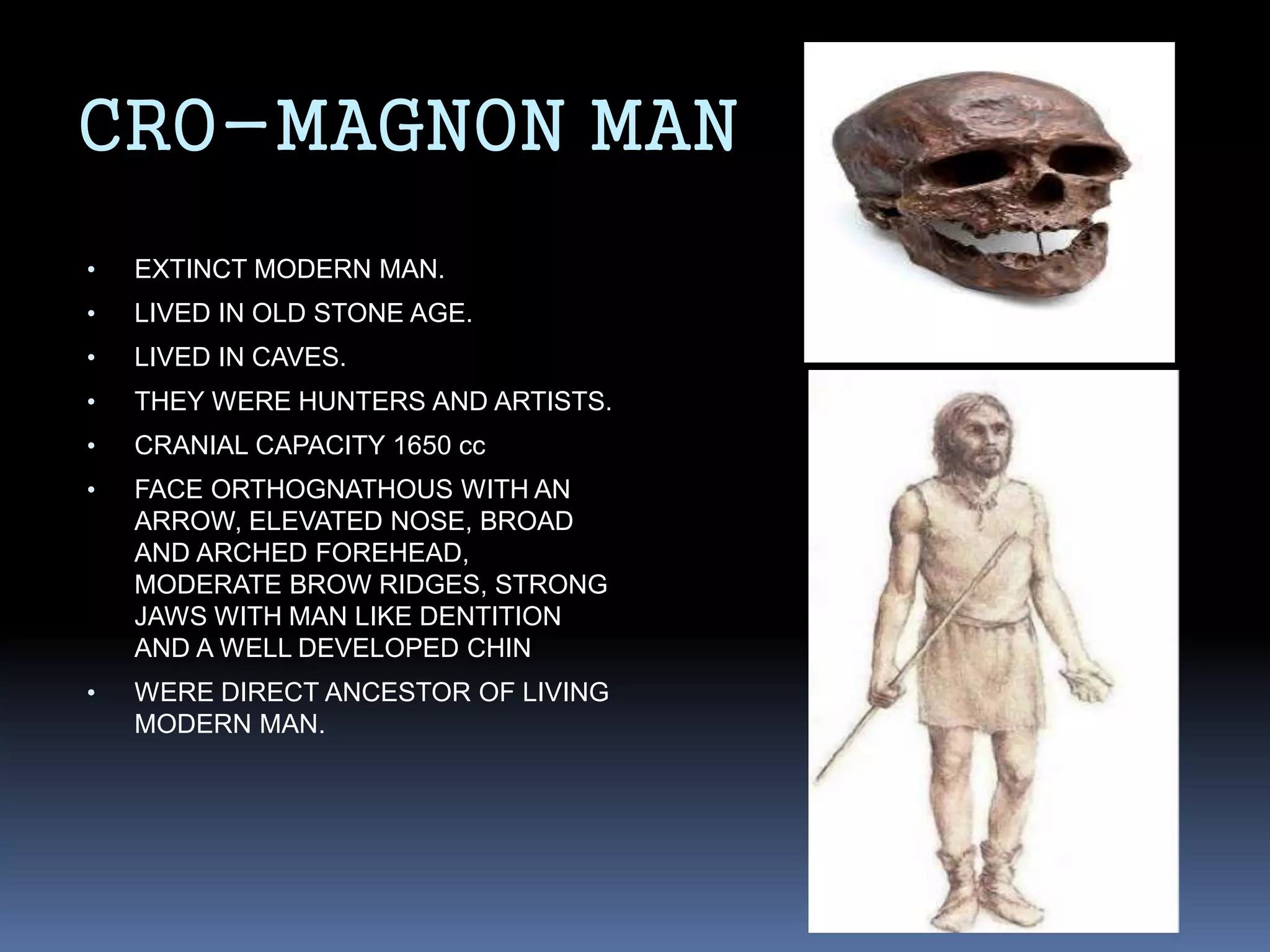 Evolution of man | PPTX