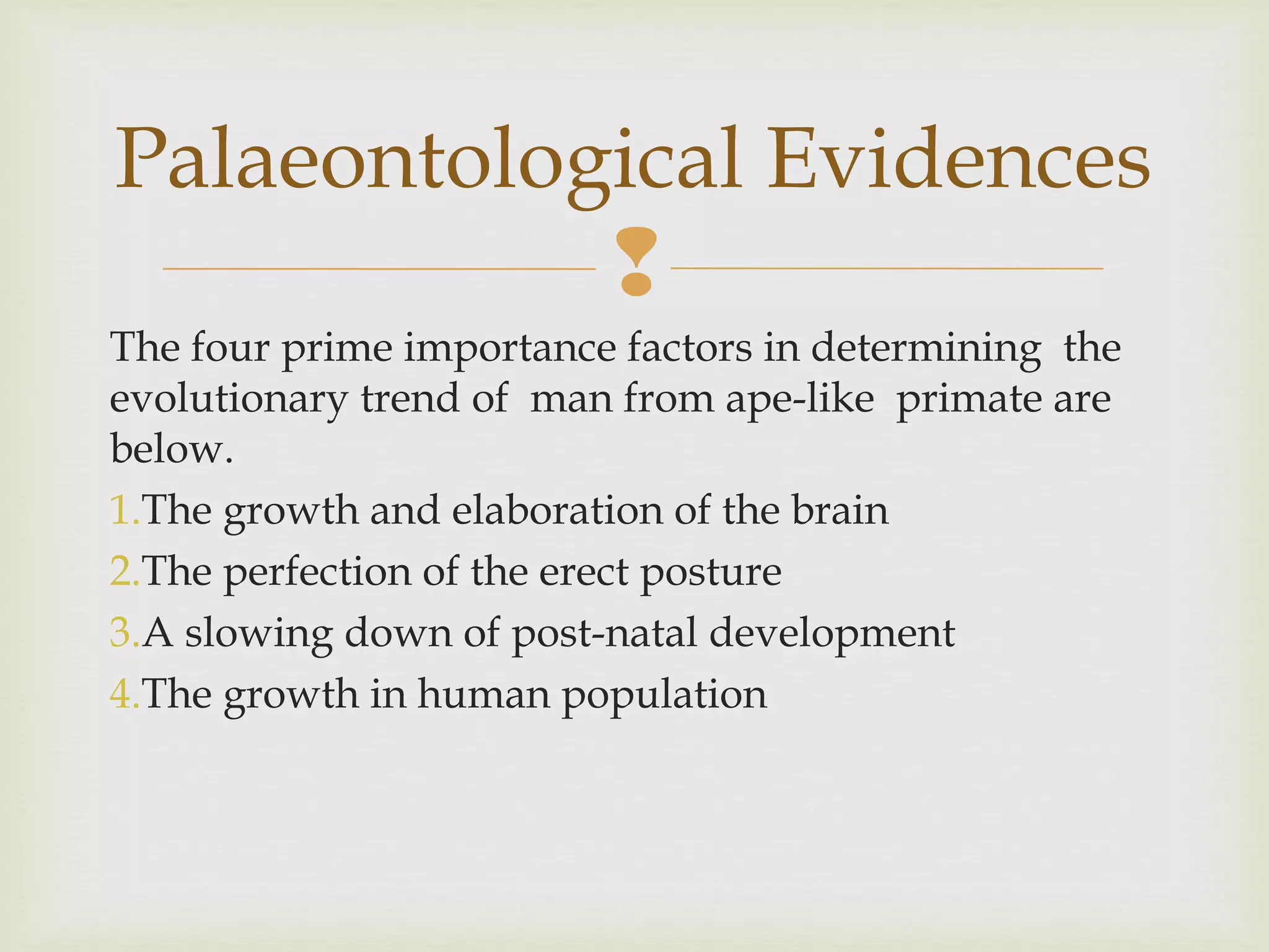 Evolution of man | PPT