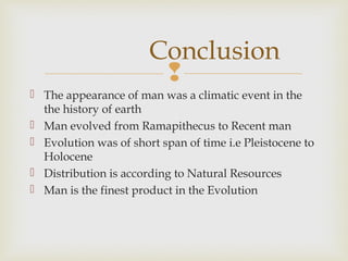 Evolution of man | PPT