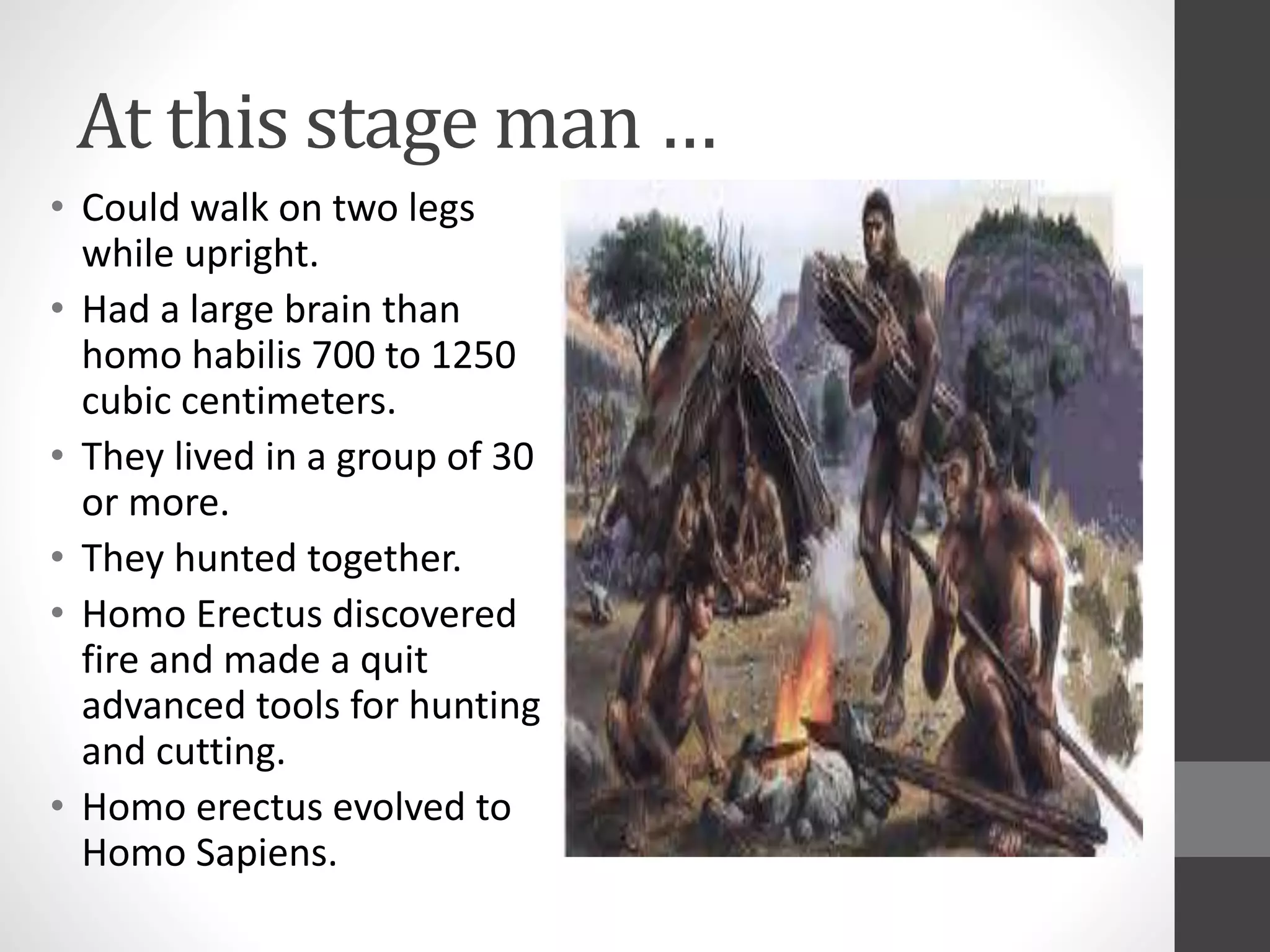 Evolution of Man (form one) | PPTX