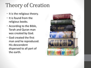 Evolution of Man (form one) | PPTX