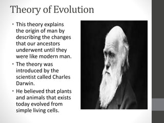 Evolution of Man (form one) | PPTX
