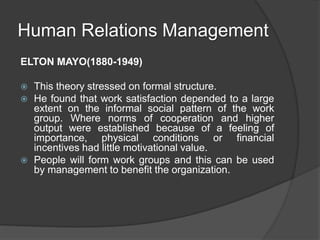 Evolution of management | PPTX