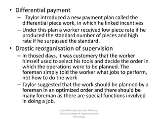 Evolution of management thought | PPTX