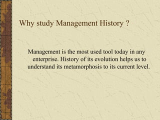 Evolution of management | PPT