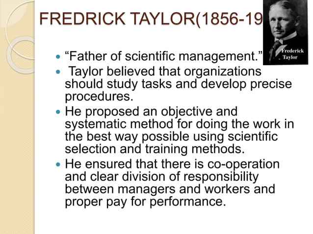 Evolution of management | PPTX