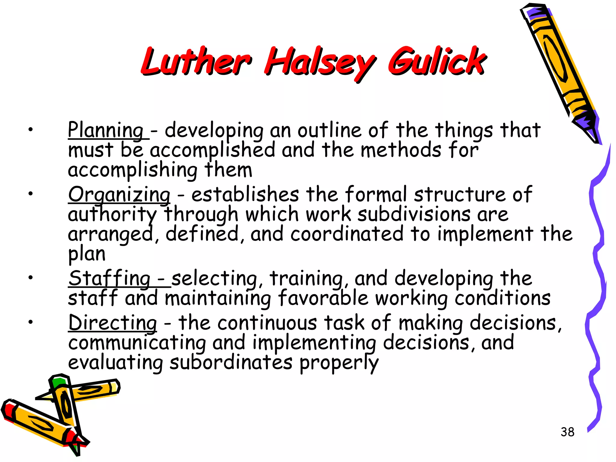 Evolution of management & organization theory | PPS