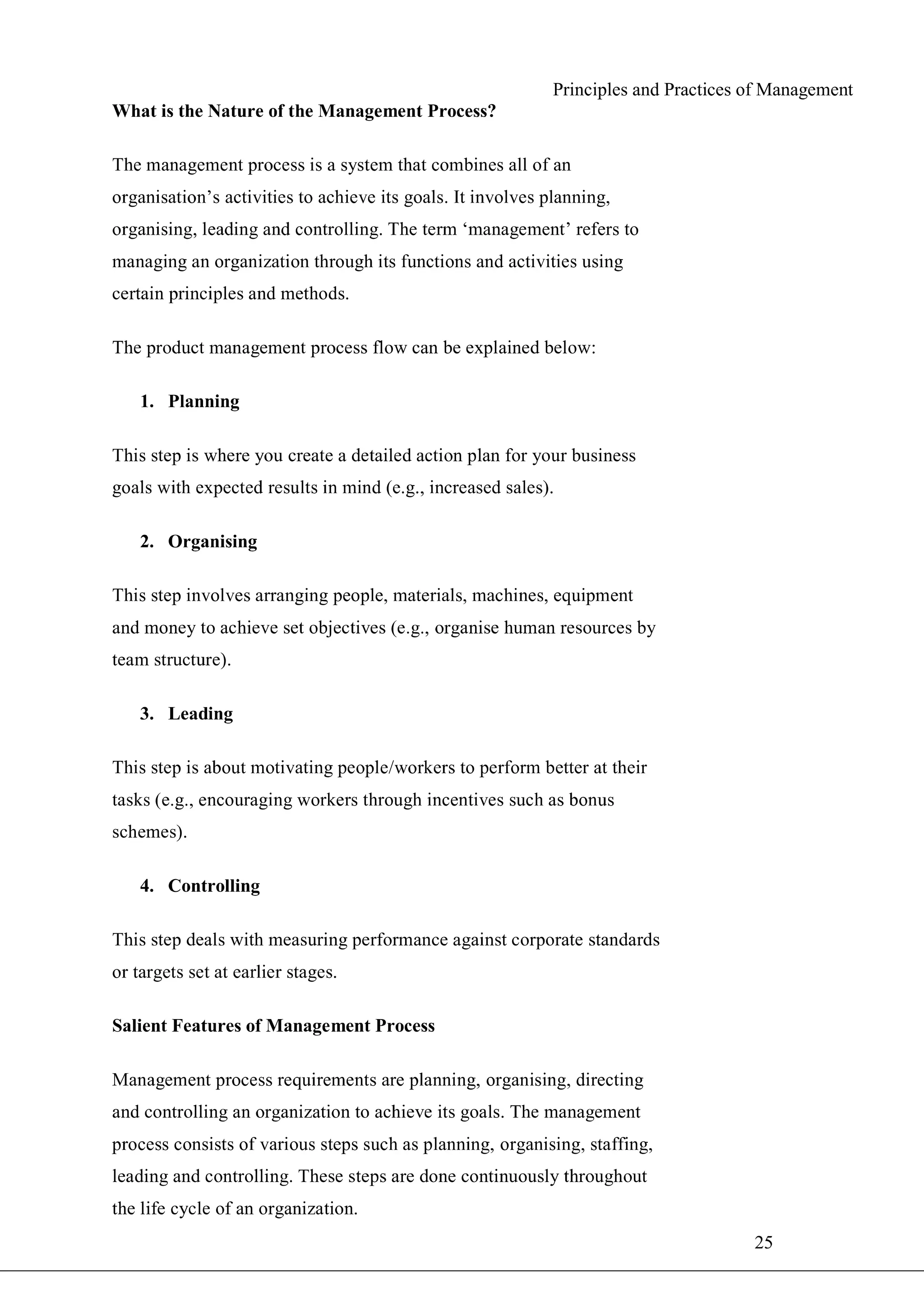 Evolution of Management text notes.pdf principles of Management | PDF