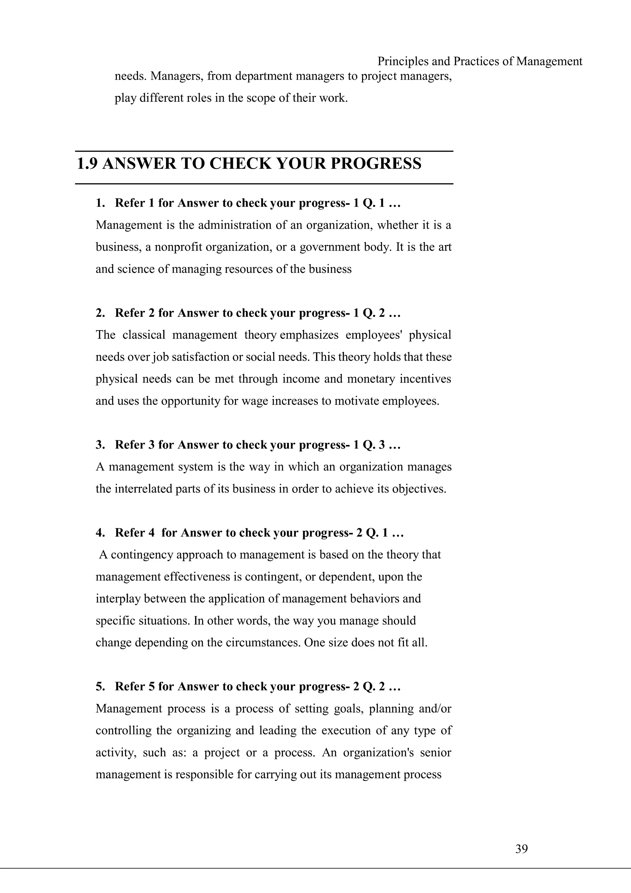 Evolution of Management text notes.pdf principles of Management | PDF