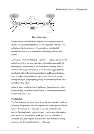 Evolution of Management text notes.pdf principles of Management | PDF