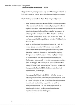 Evolution of Management text notes.pdf principles of Management | PDF