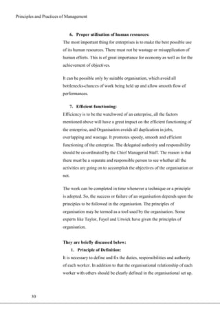 Evolution of Management text notes.pdf principles of Management | PDF