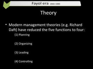 Evolution of management theories | PPT